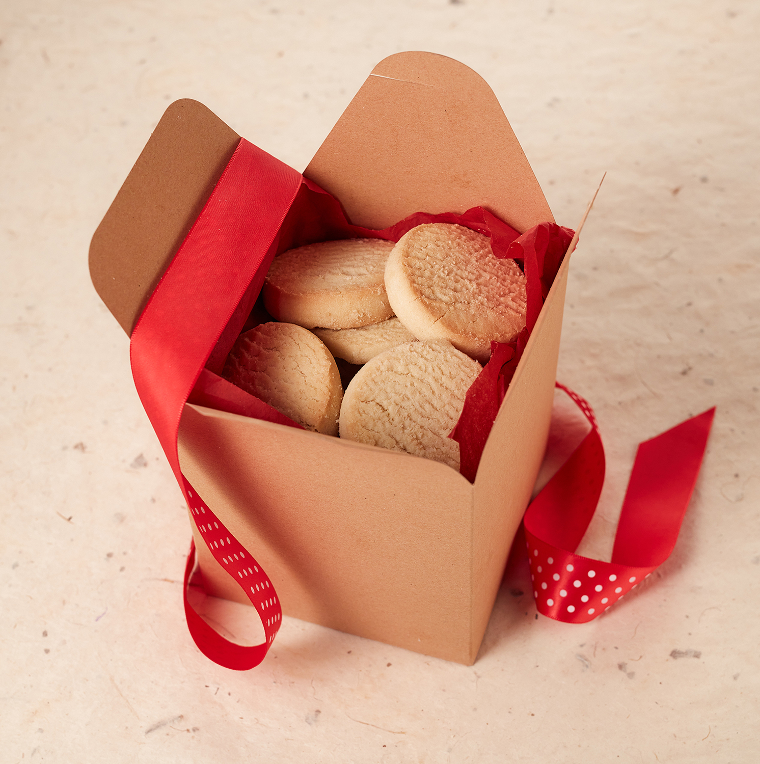 Brown Kraft Gift Treat Boxes with Ribbons (20 Pack) – 6 x 5 x 5 inches